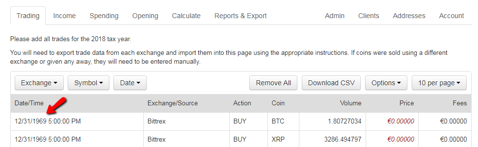 How To Fix Date Format In Standard CSV Bitcoin Taxes